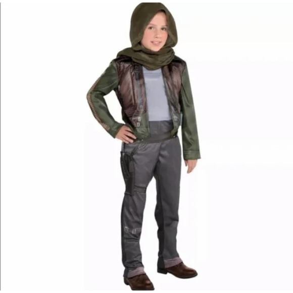 Disney | Costumes | New Disney Star Wars Jyn Erso Costume Child Size M ...